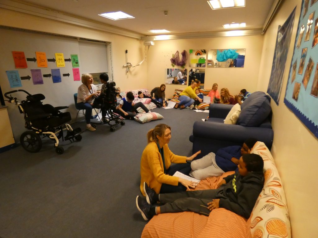 Enhancing Communication for Pupils with PMLD - Story Massage