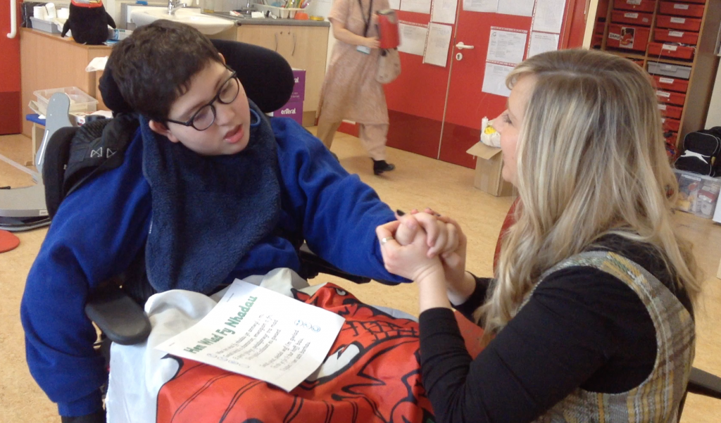Enhancing Communication for Pupils with PMLD - Story Massage