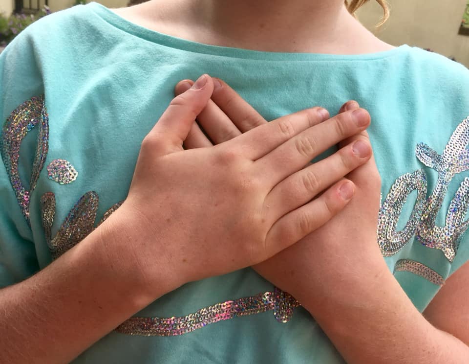 Hands on heart - Story Massage